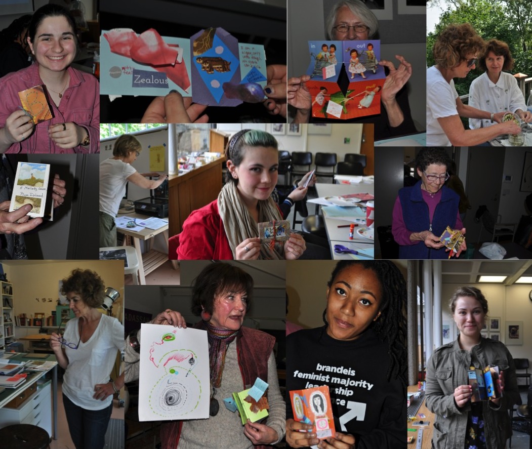 Collage with Students – The Heroine Journeys Project
